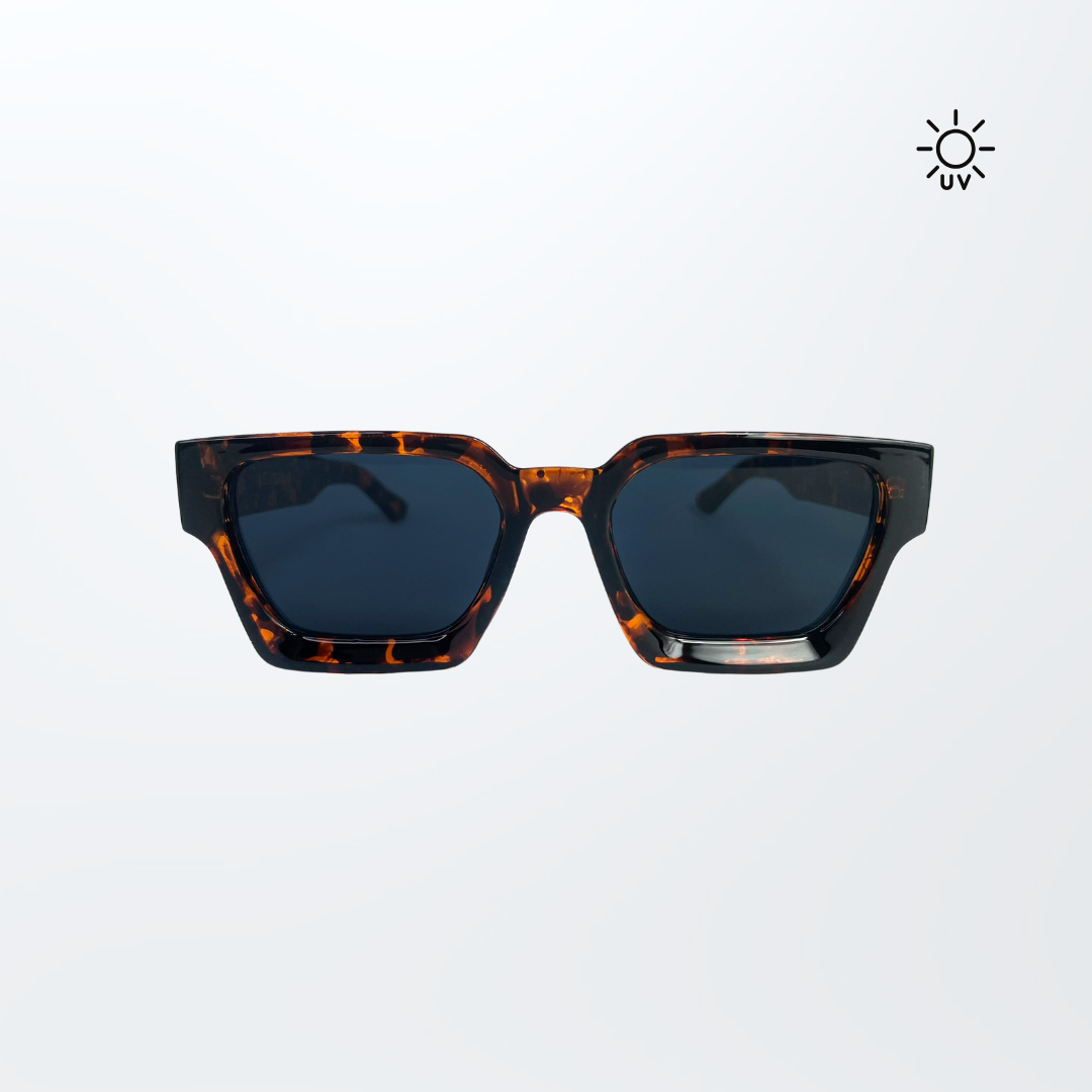 Square Leopard Retro – Leggenda - Joyas y Accesorios